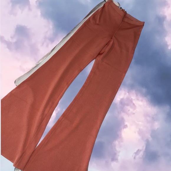 House of CB | Pants & Jumpsuits | Peach Inna Trousers | Poshmark